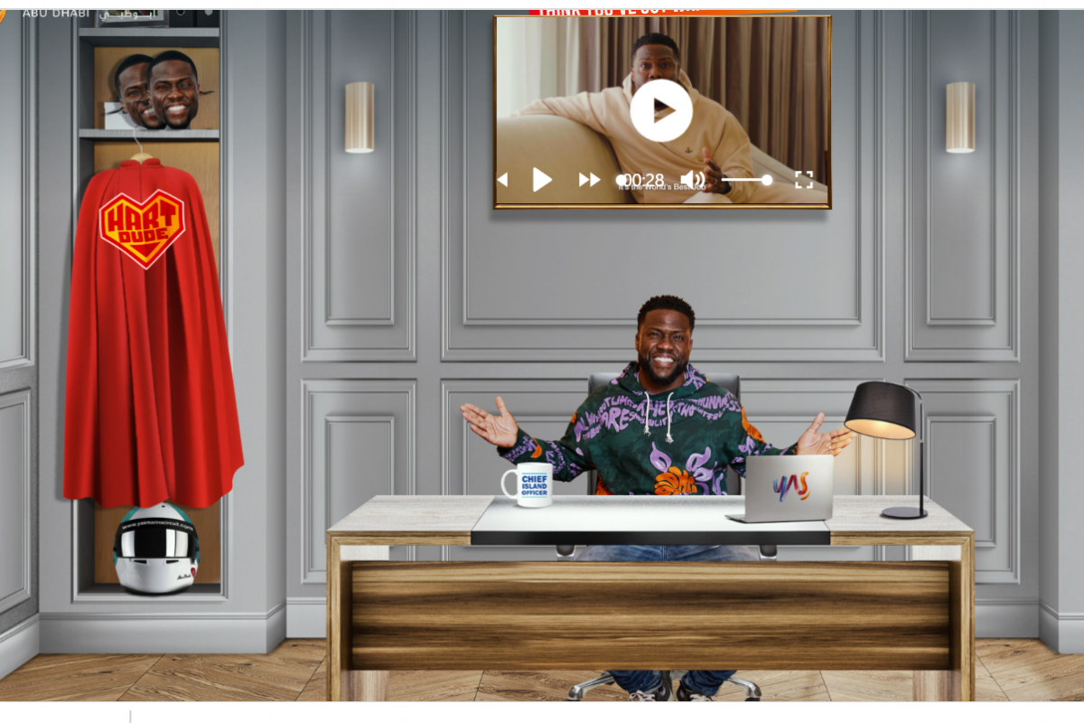 Why Comedian Kevin Hart Wants to Hire an Ambassador for Abu Dhabi's Yas ...