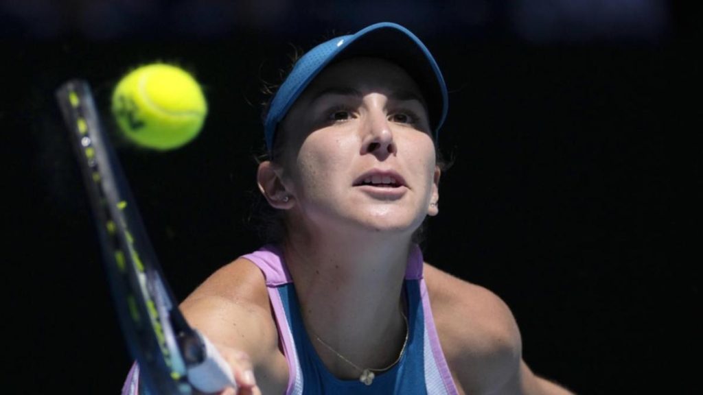 Bencic saves match point ahead of title win in Abu Dhabi - UAE Times