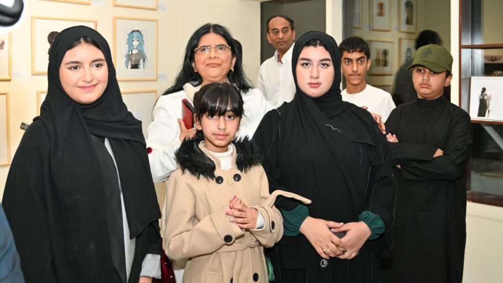 UAE: Meet the 9-year-old Emirati artist who shocked the art world with ...