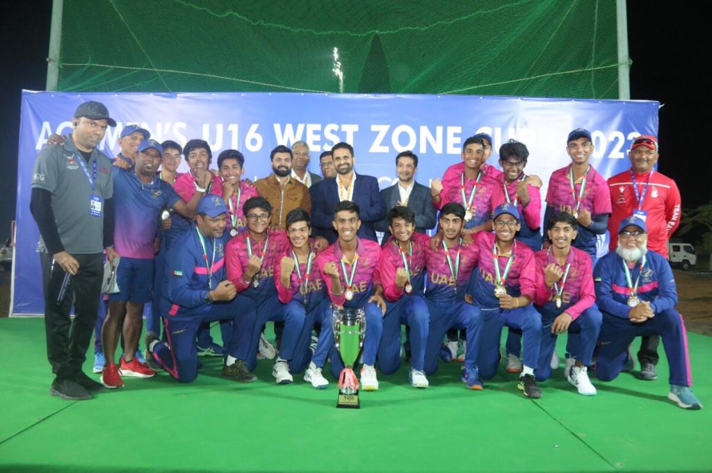 UAE crowned champions in ACC Boys Under-16 West Cup - News - UAE Times