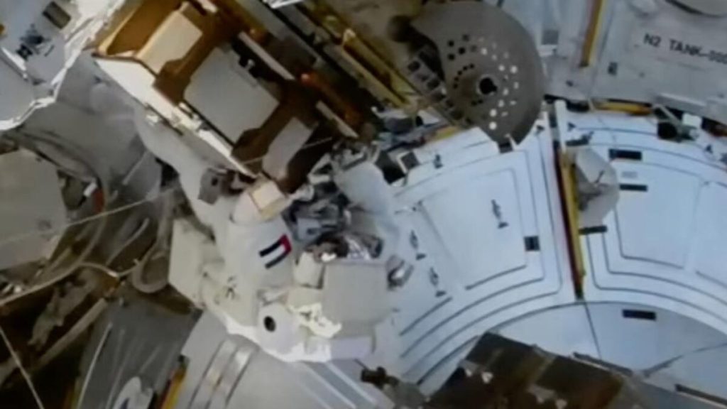 LIVE: First UAE flag spotted in space off ISS - News - UAE Times