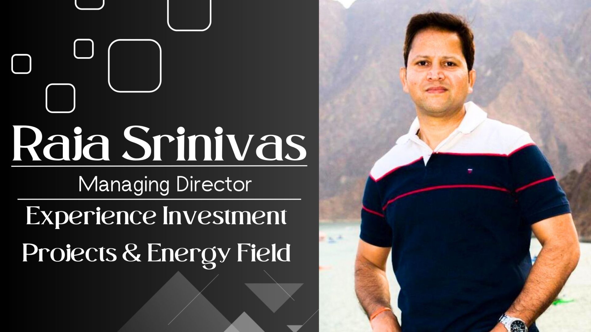 Raja Srinivas Pedada Driving Growth and Innovation in the Energy ...