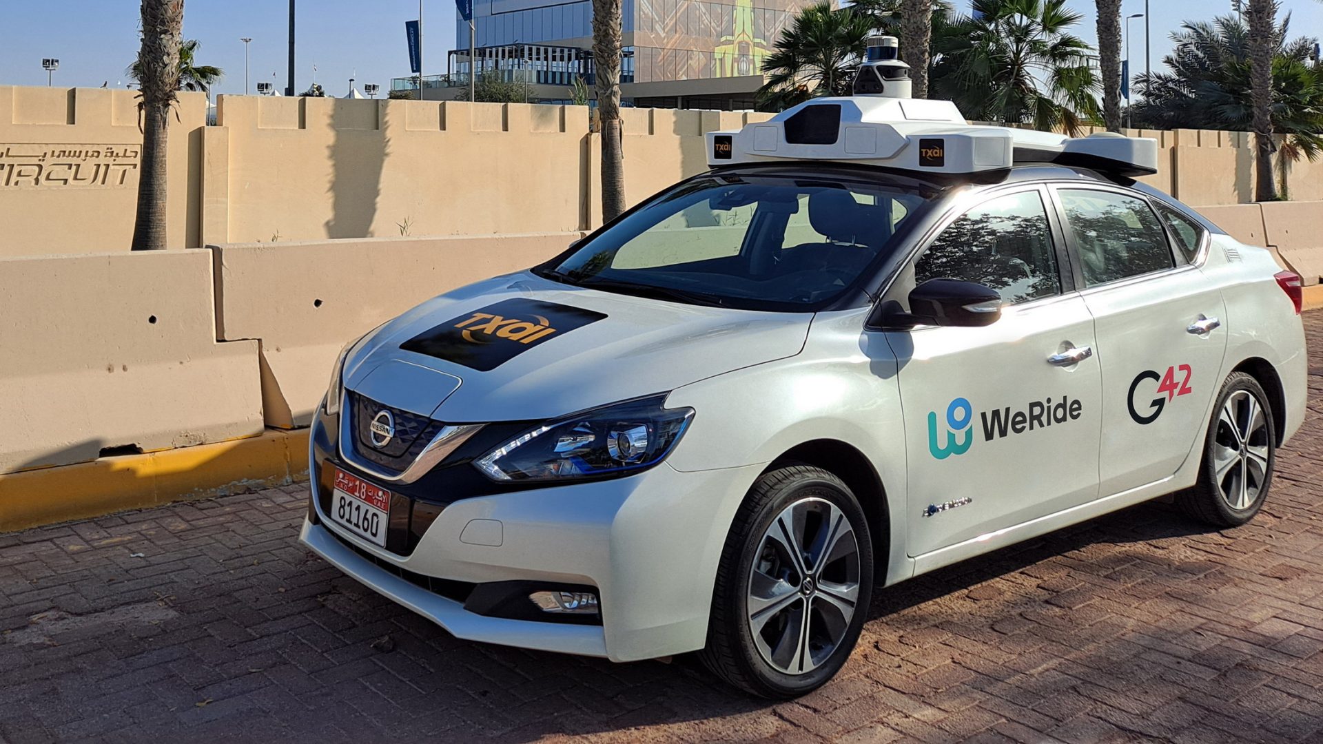 The UAE issues the first national self-driving car license to WeRide ...
